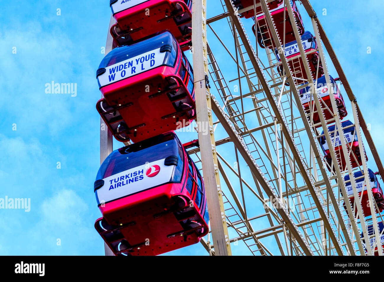 The 'big wheel' in Edinburgh's East Princes Street Gardens is a major ...