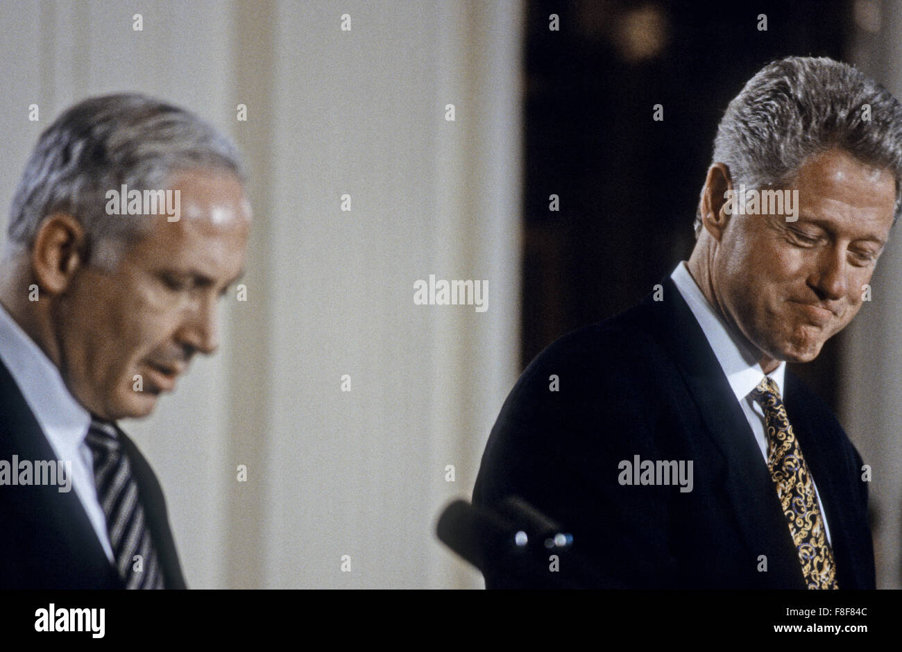 Benjamin netanyahu 1996 hi-res stock photography and images - Alamy