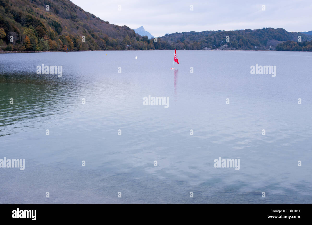 the Grand lac de Laffrey is one of the Laffrey lakes, located in ...