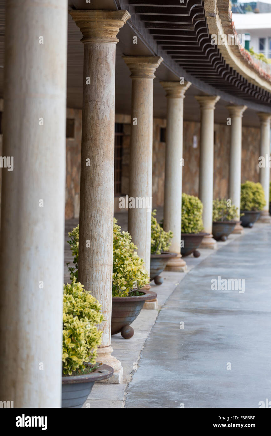 Nice columns from Spain Stock Photo - Alamy