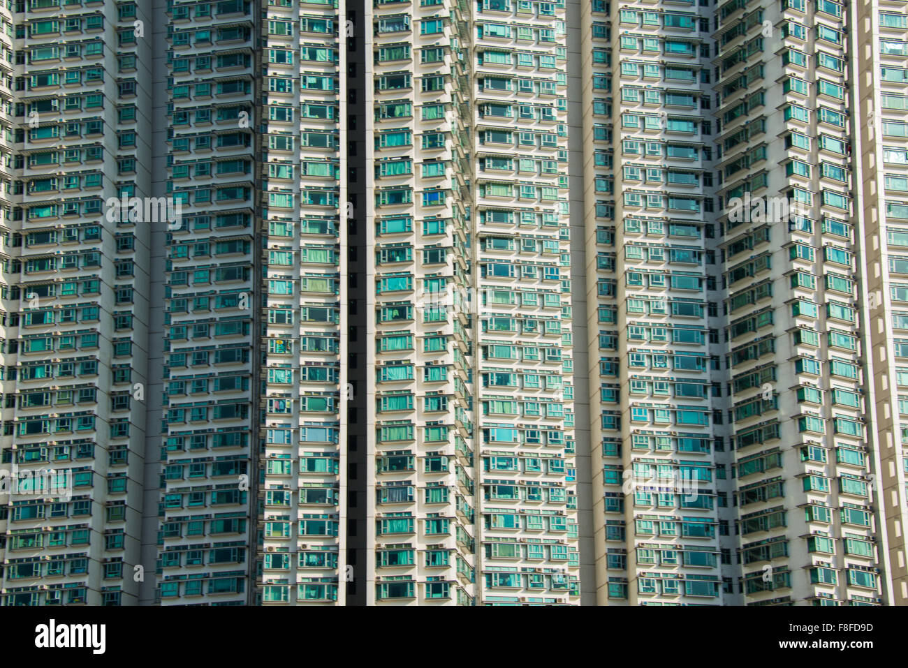 Hign density residential building in Hong Kong Stock Photo - Alamy