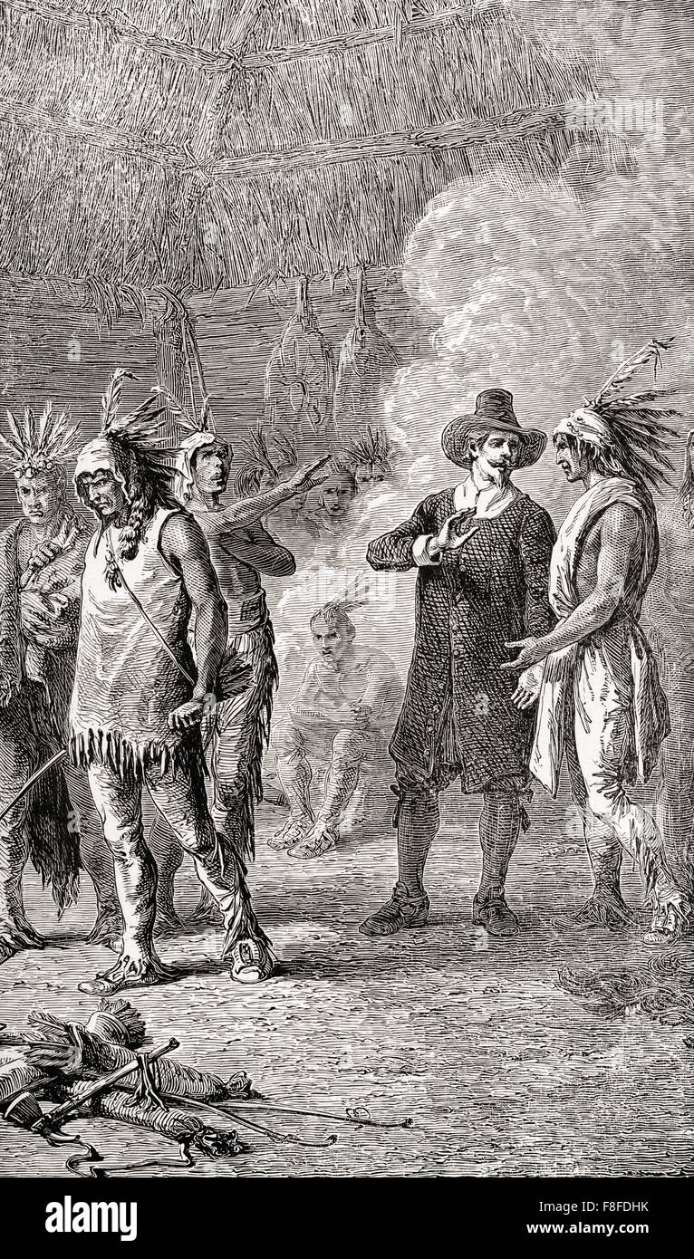 Pequot indian war hi-res stock photography and images - Alamy