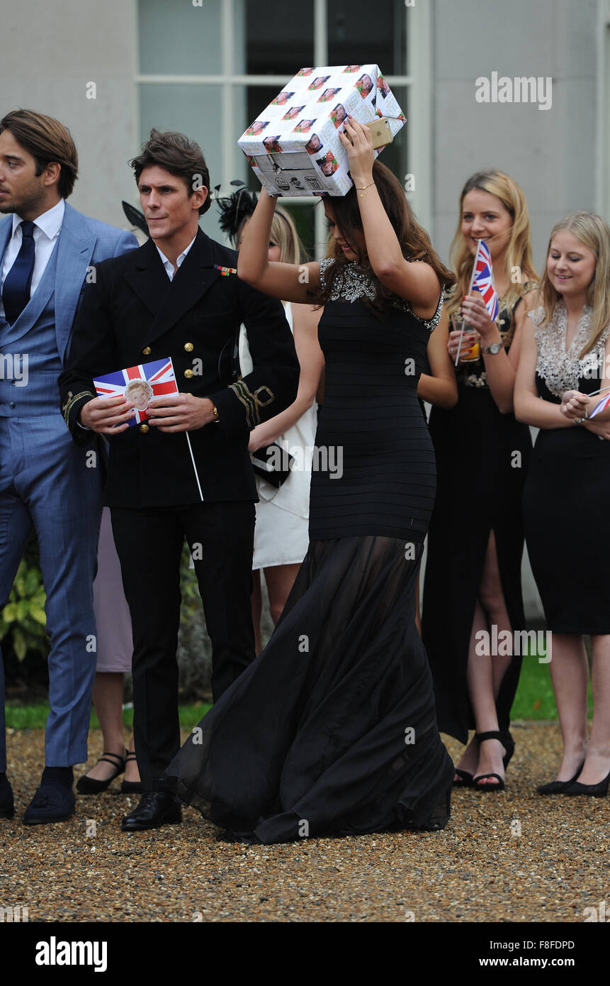 Towie film for their finale at Addington Palace in Croydon. Nanny pat ...