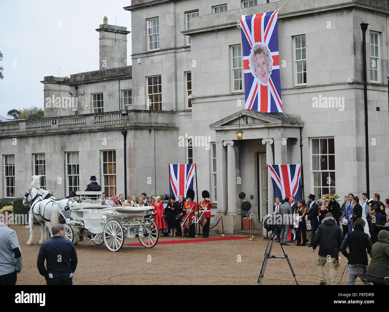 Towie film for their finale at Addington Palace in Croydon. Nanny pat ...