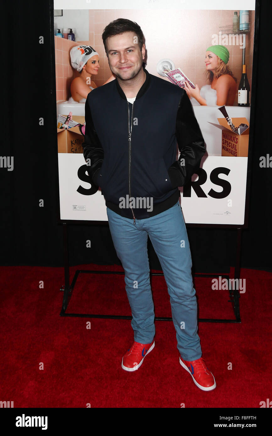 New York, USA. 8th December, 2015. Actor Taran Killam attends the ...
