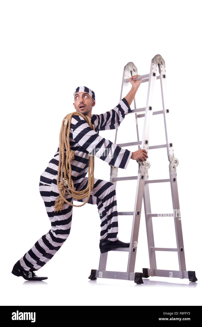 Escape ladder prison hi-res stock photography and images - Alamy