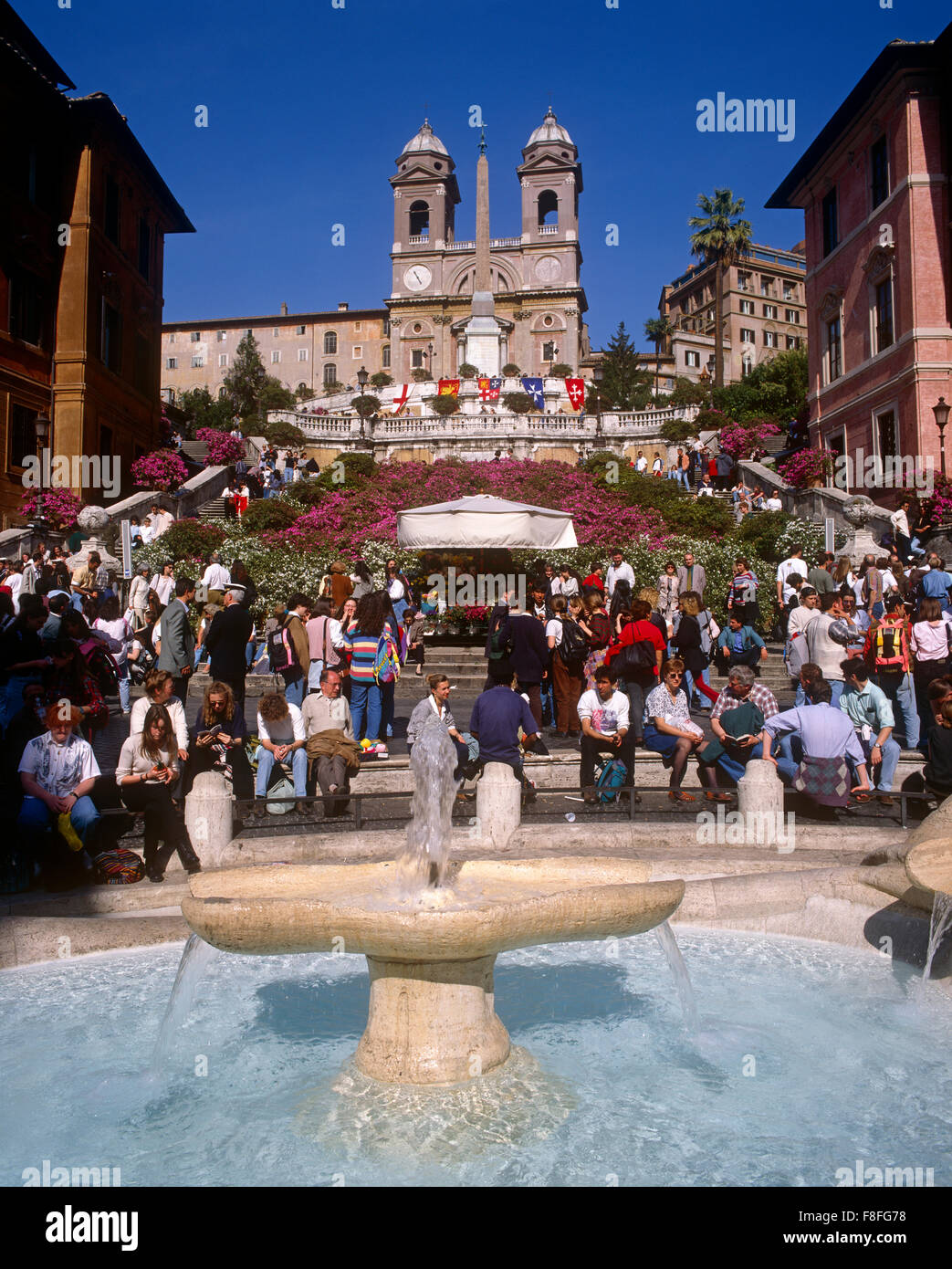 Spanish steps hi-res stock photography and images - Alamy