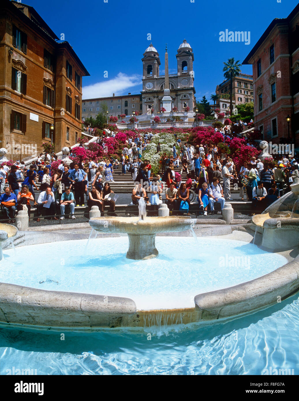 Spanish Steps, Rome, Lazio, Italy Stock Photo - Alamy