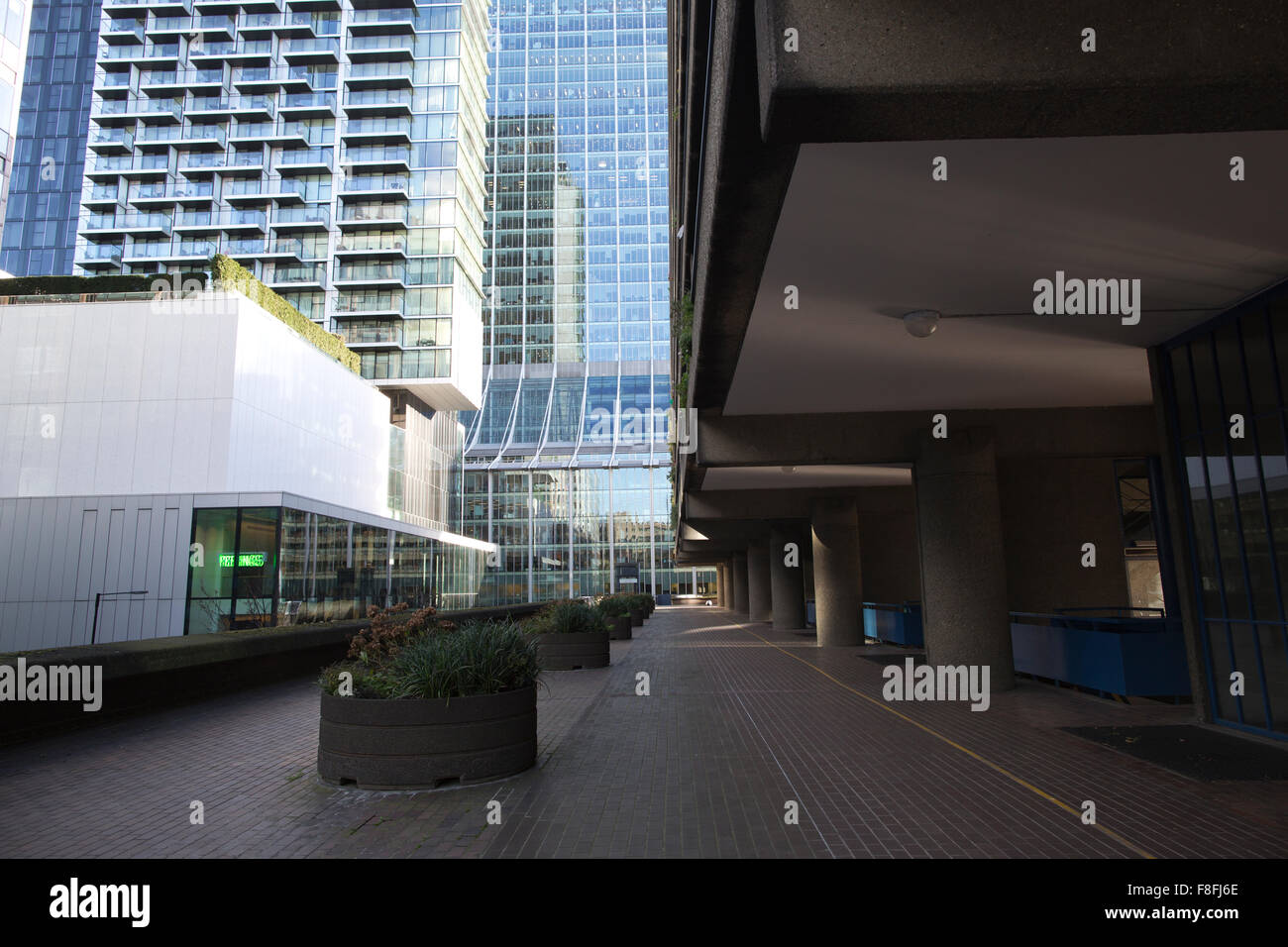 Barbican Estate, one of London's best examples of Brutalist ...