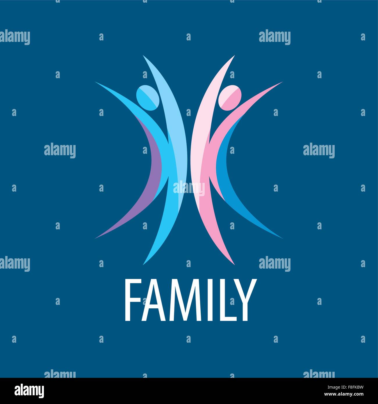 vector logo family Stock Vector Image & Art - Alamy