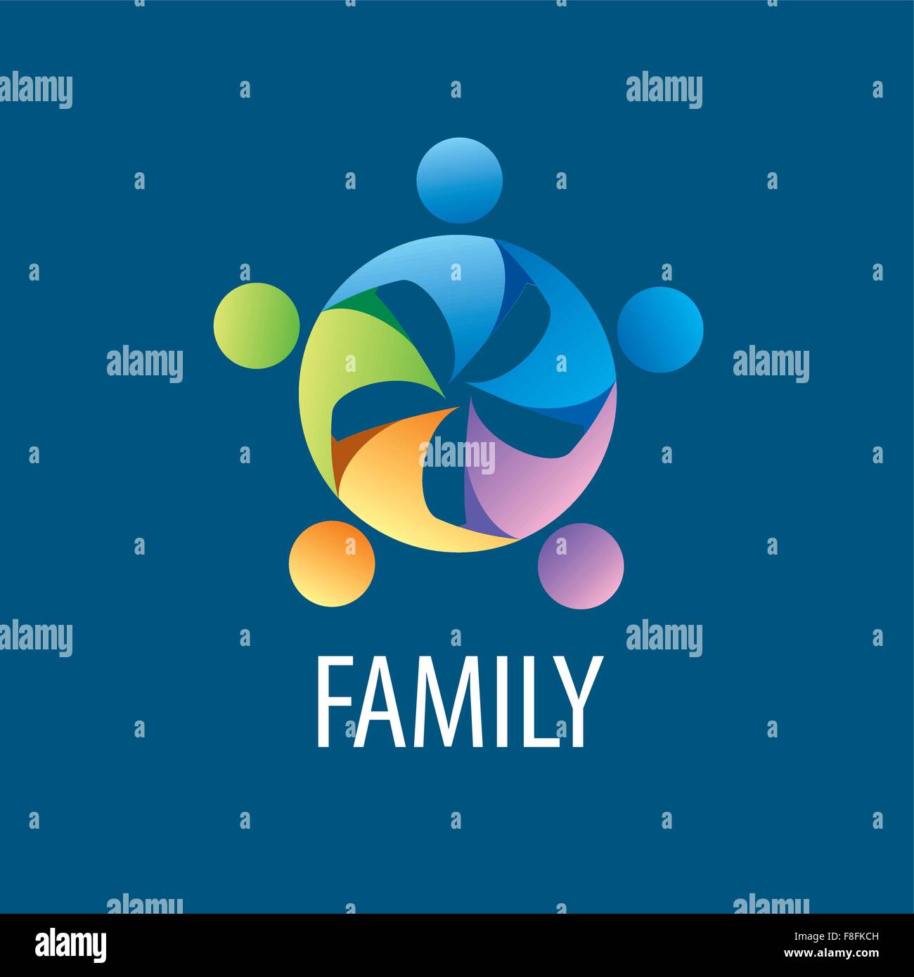 vector logo family Stock Vector Image & Art - Alamy