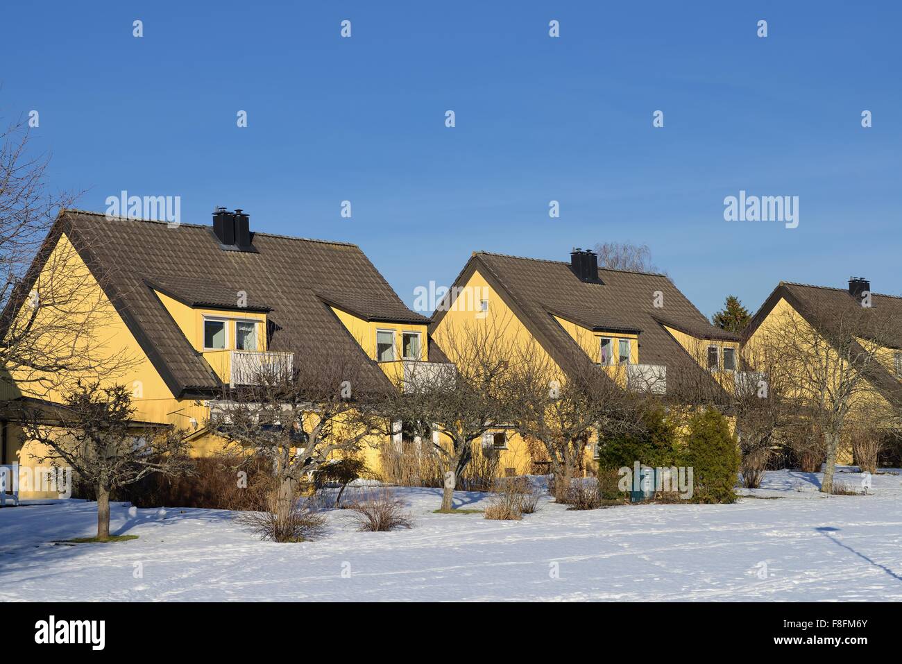 Triangle house sweden hi-res stock photography and images - Alamy