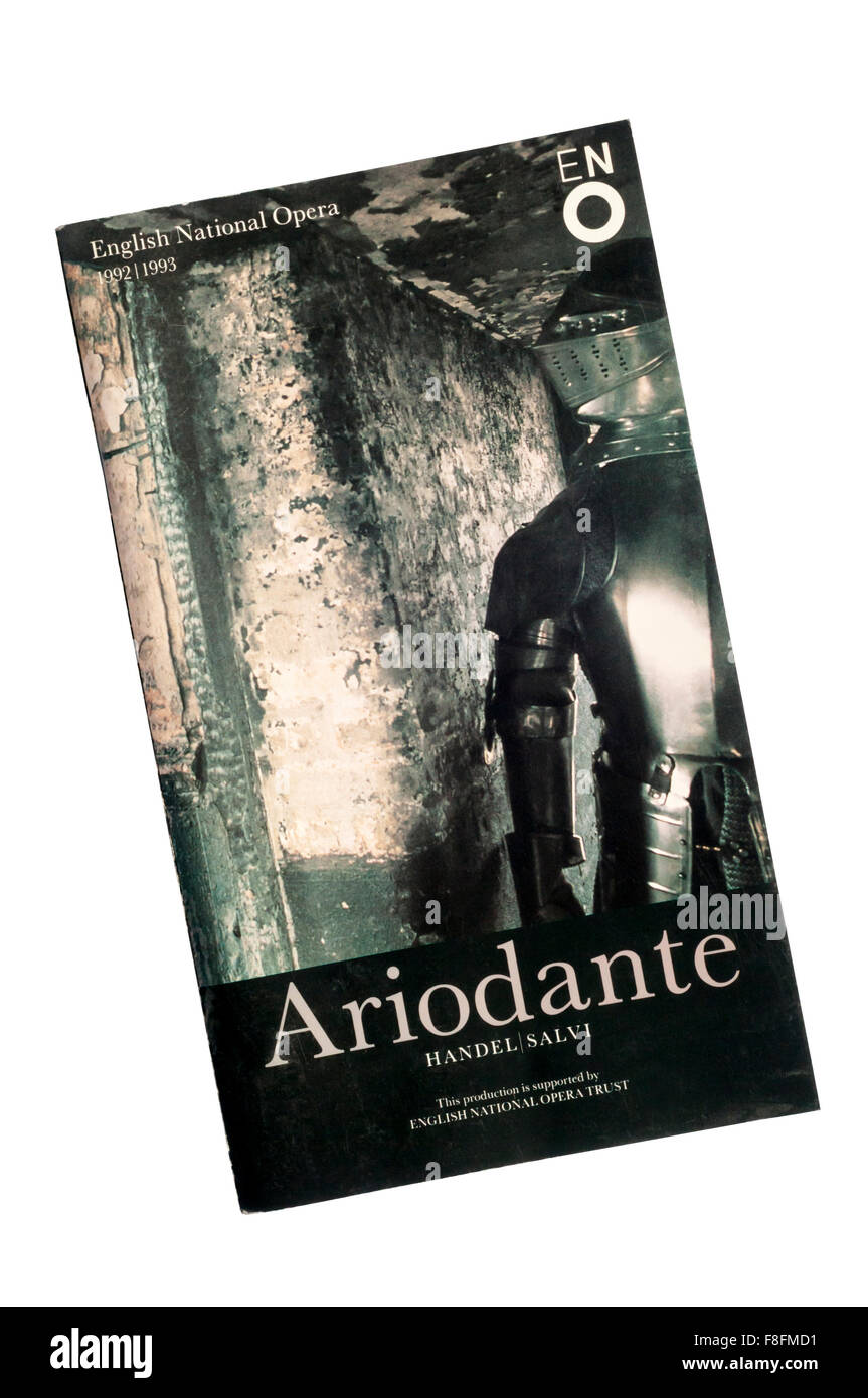 Opera programmes hi-res stock photography and images - Alamy