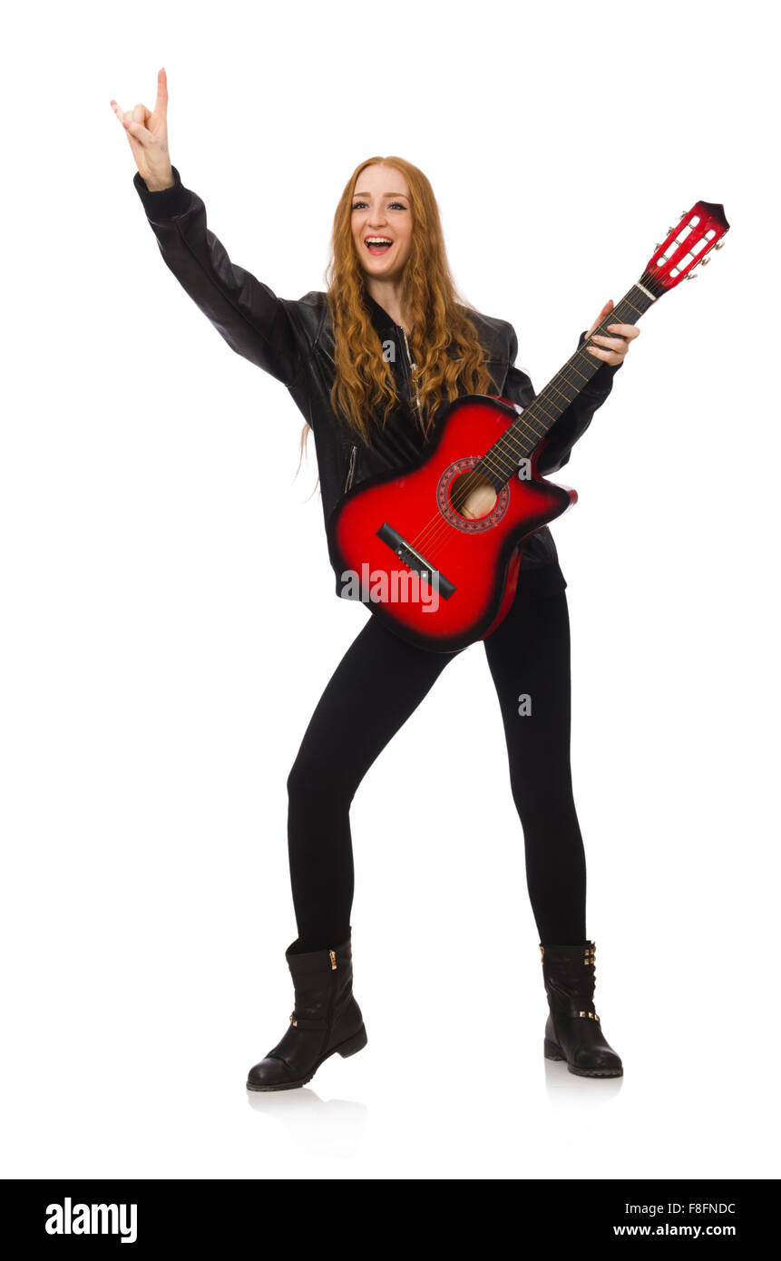 Redhead girl teen Cut Out Stock Images & Pictures - Alamy