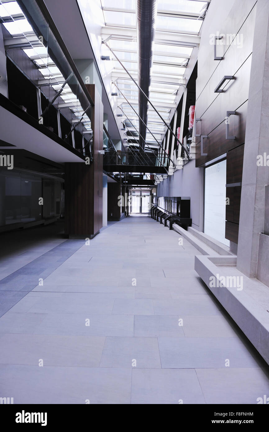 bright modern building interior concstruction Stock Photo - Alamy
