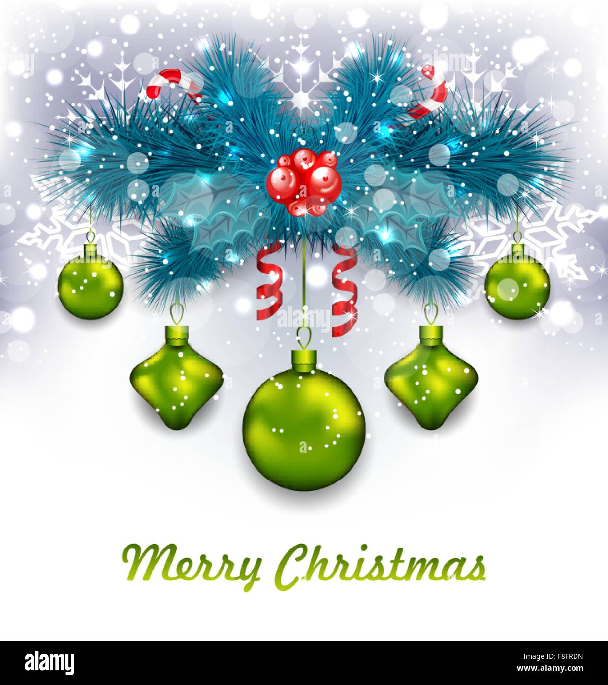 Christmas Traditional Decoration Stock Vector Image & Art - Alamy