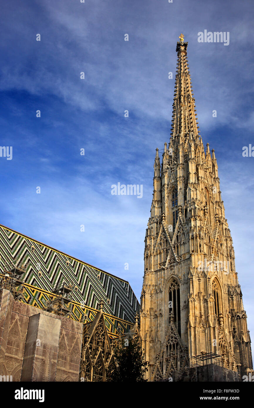 Towers stephansdom vienna austria hi-res stock photography and images ...
