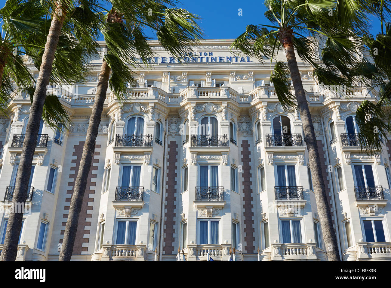 Luxury hotel InterContinental Carlton, located on the famous "La ...
