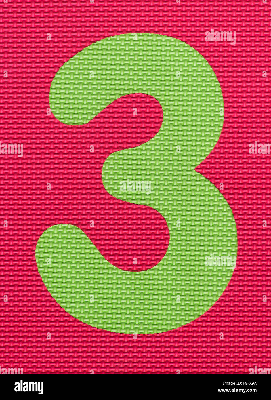 Textured Number Three Background Stock Photo - Alamy