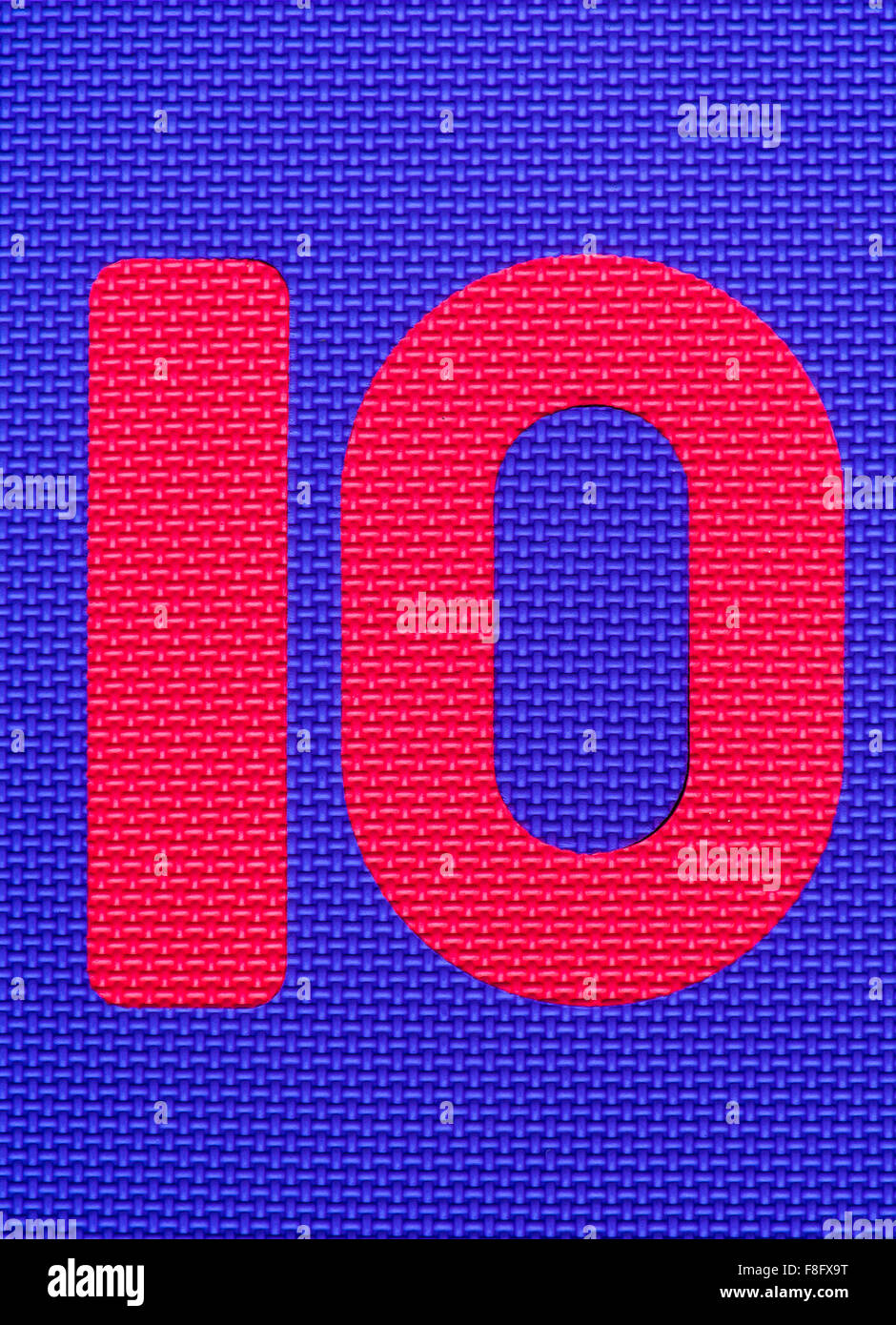 Textured Number Ten Background Stock Photo - Alamy
