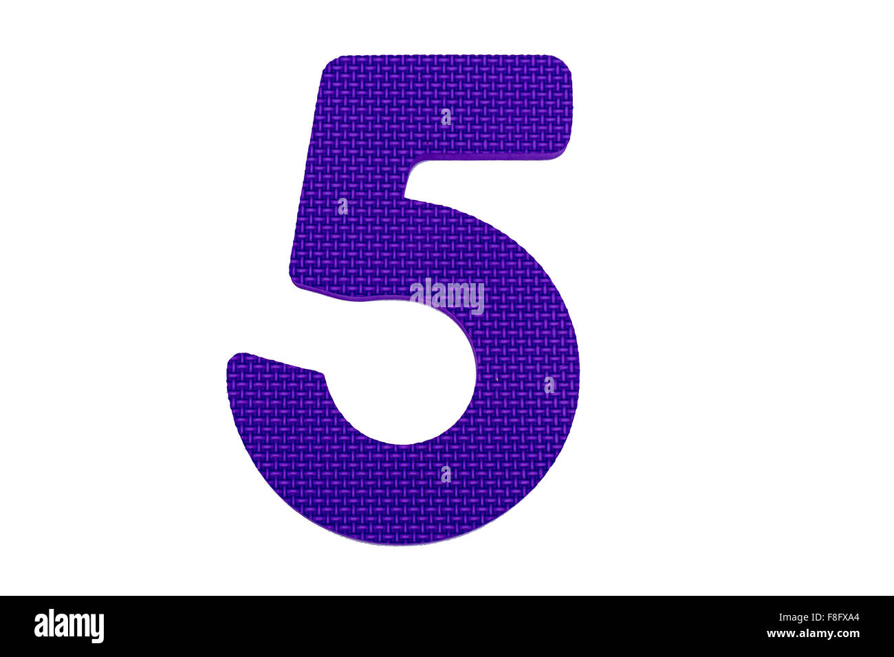 Five number Cut Out Stock Images & Pictures - Alamy