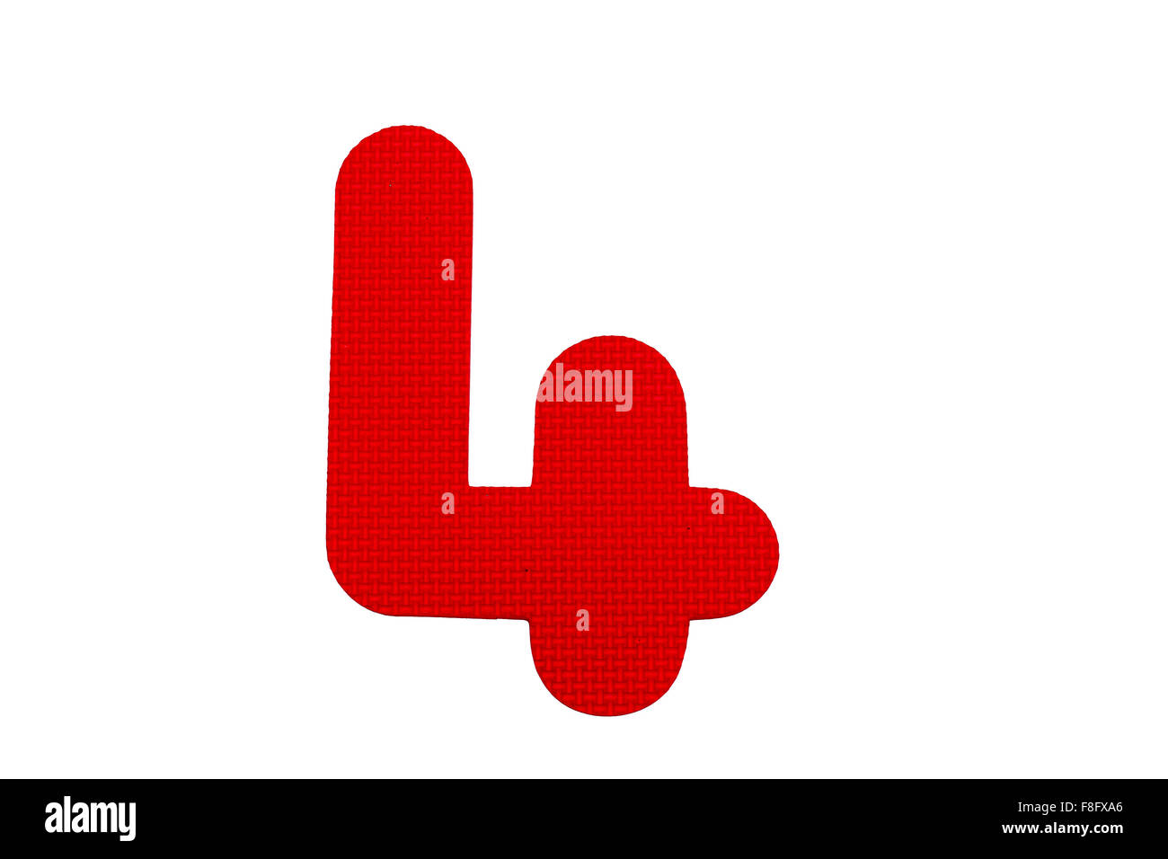 Number font Cut Out Stock Images & Pictures - Alamy