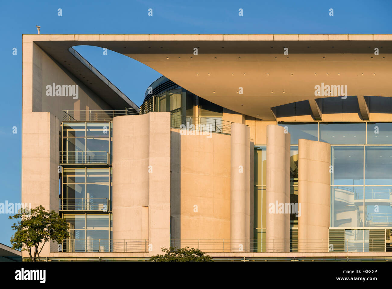 german federal chancellery,detail, Bundeskanzleramt Stock Photo - Alamy