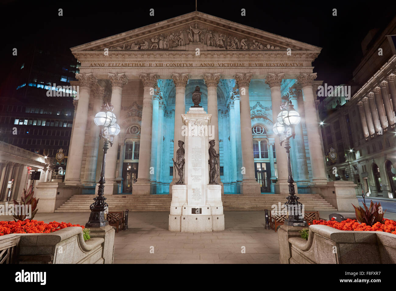Royal exchange facade hi-res stock photography and images - Alamy