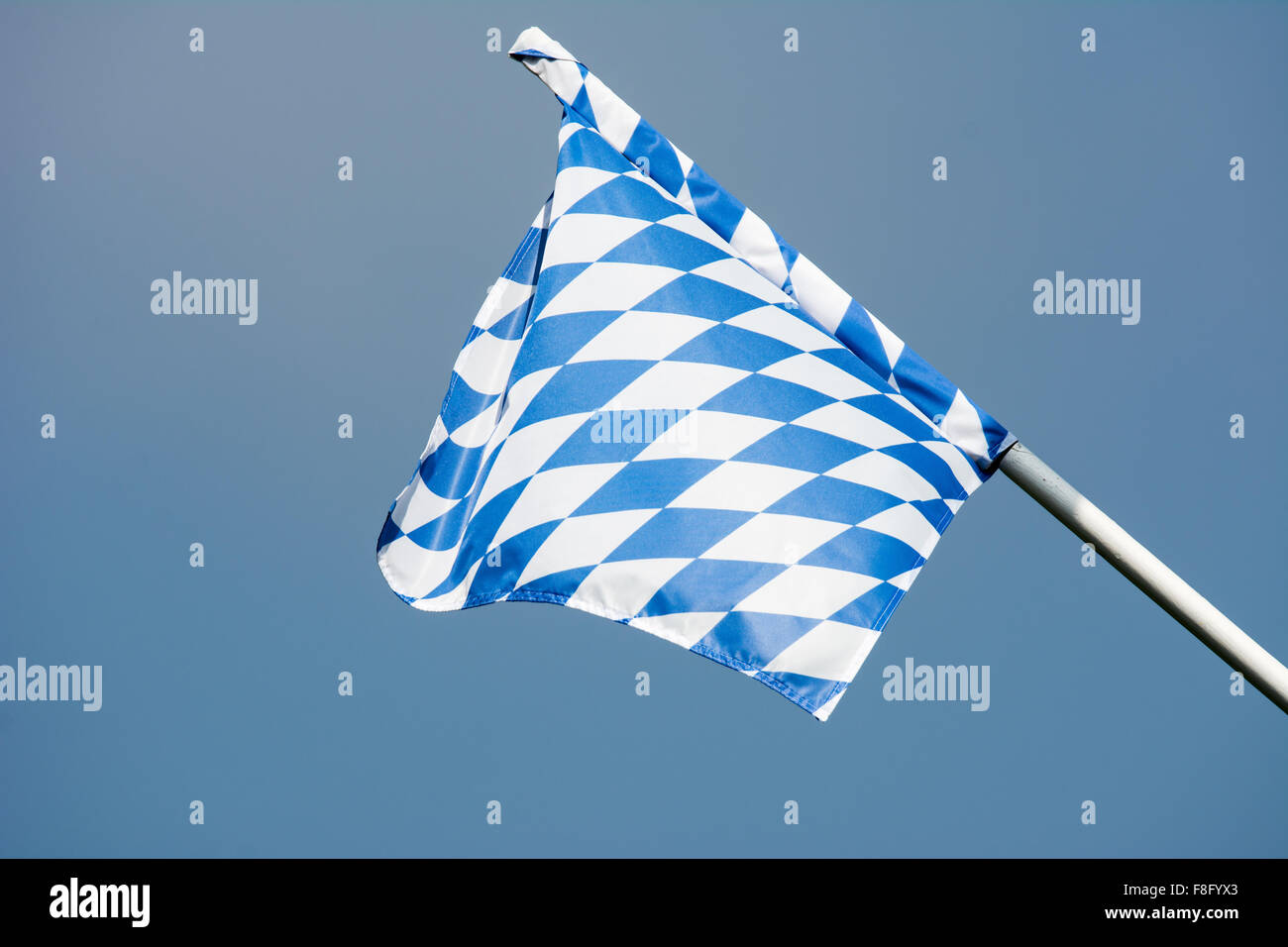 Bavarian flag blue white hi-res stock photography and images - Alamy