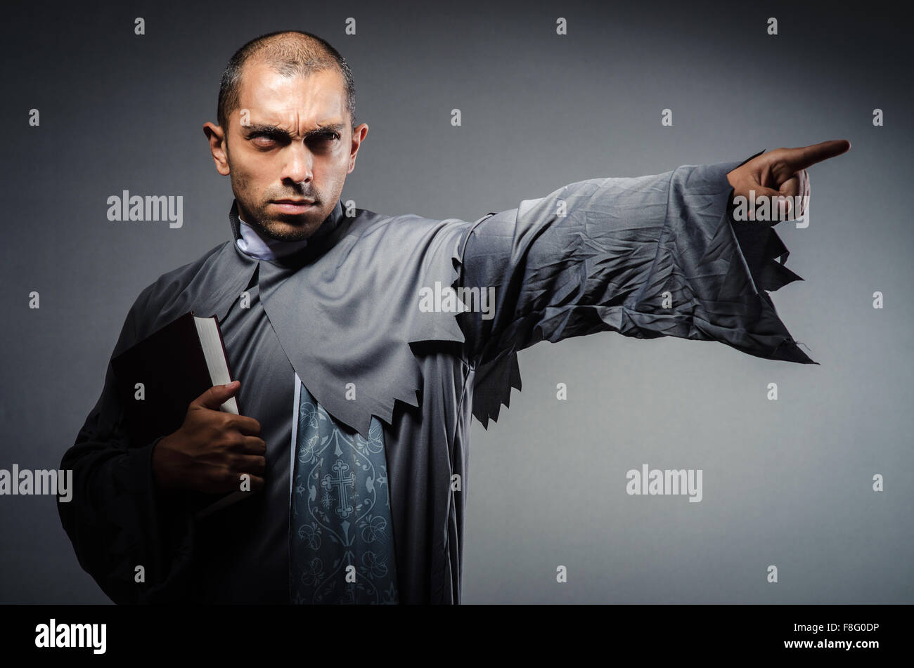 Portrait angry christian man hi-res stock photography and images - Alamy