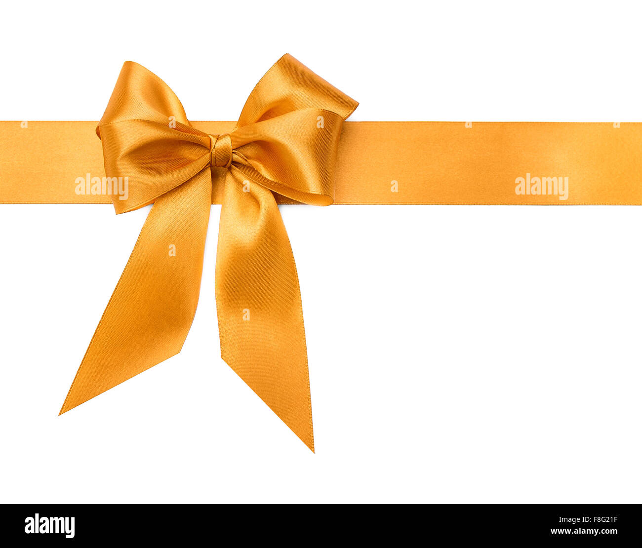 Gold satin ribbon texture hi-res stock photography and images - Alamy