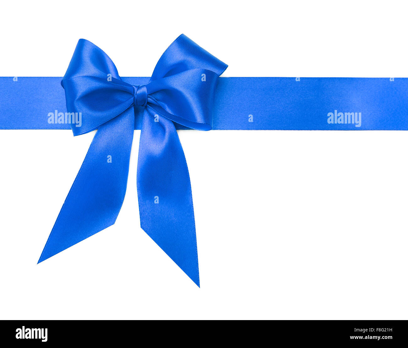 Beautiful elegant blue satin Cut Out Stock Images & Pictures - Alamy