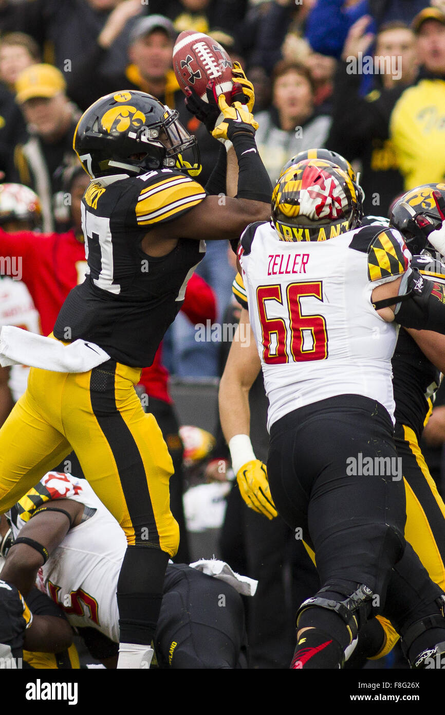 Iowa hawkeyes football 2015 hi-res stock photography and images - Alamy