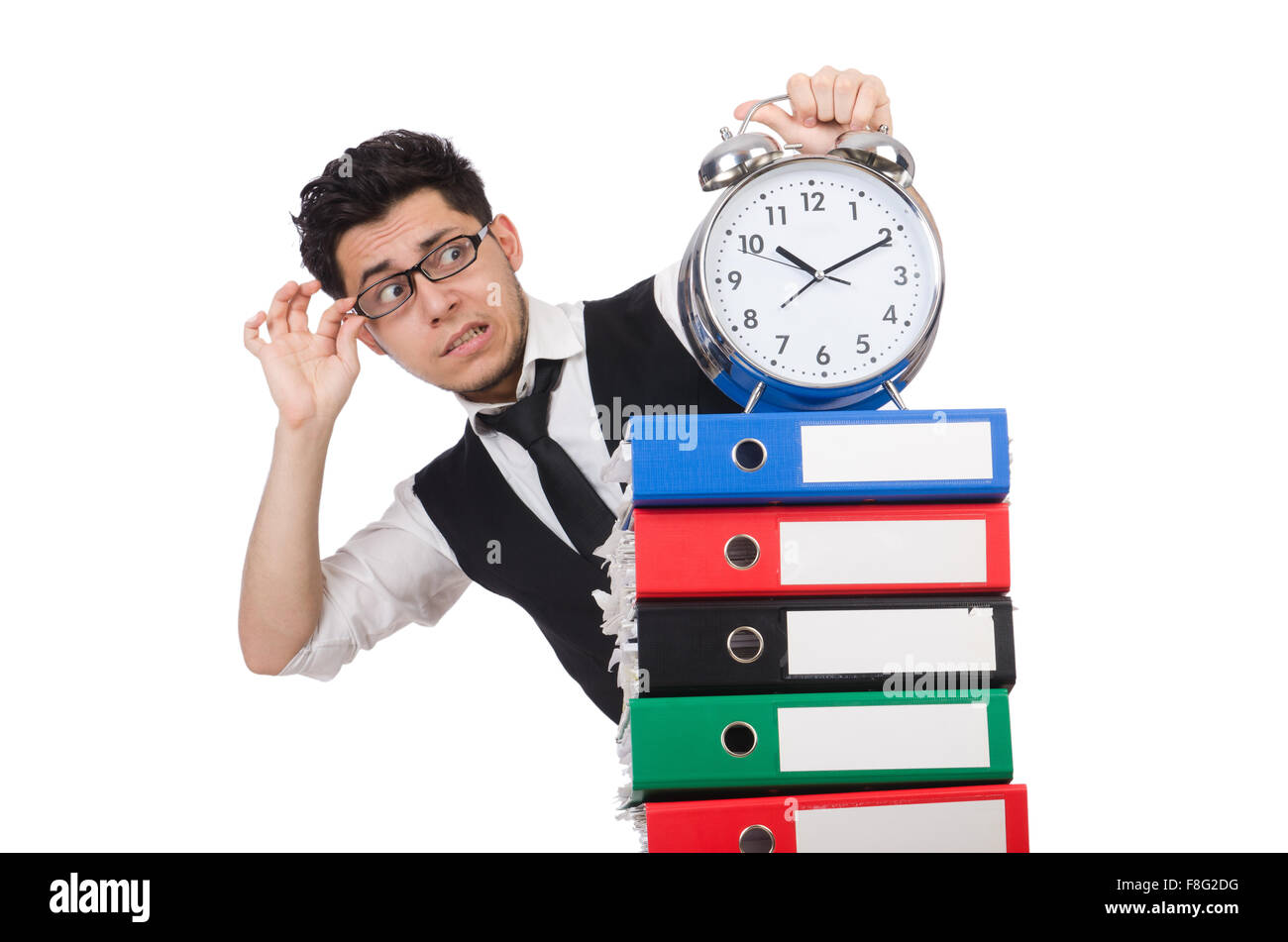 Meet deadlines portrait young hi-res stock photography and images - Alamy