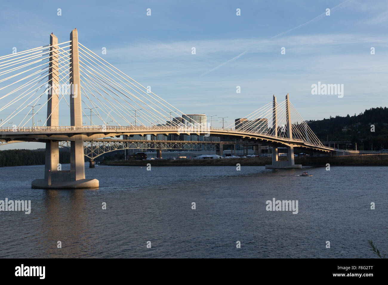 Tillicum Crossing Bridge Stock Photo - Alamy
