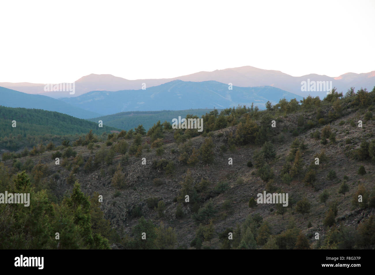 Ayllon mountain range hi-res stock photography and images - Alamy
