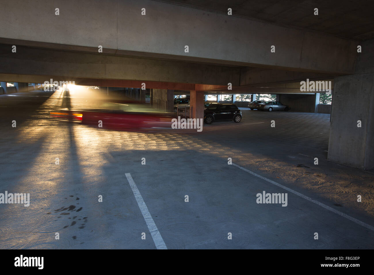 Empty parking lot car hi-res stock photography and images - Alamy