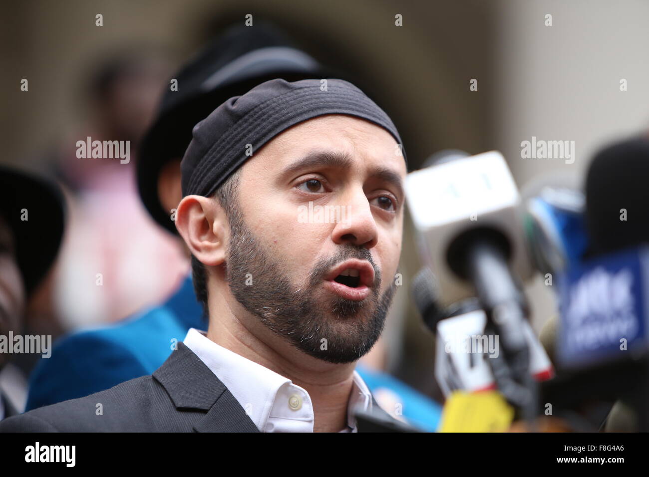 Nypd chaplain imam khalid latif hi-res stock photography and images - Alamy