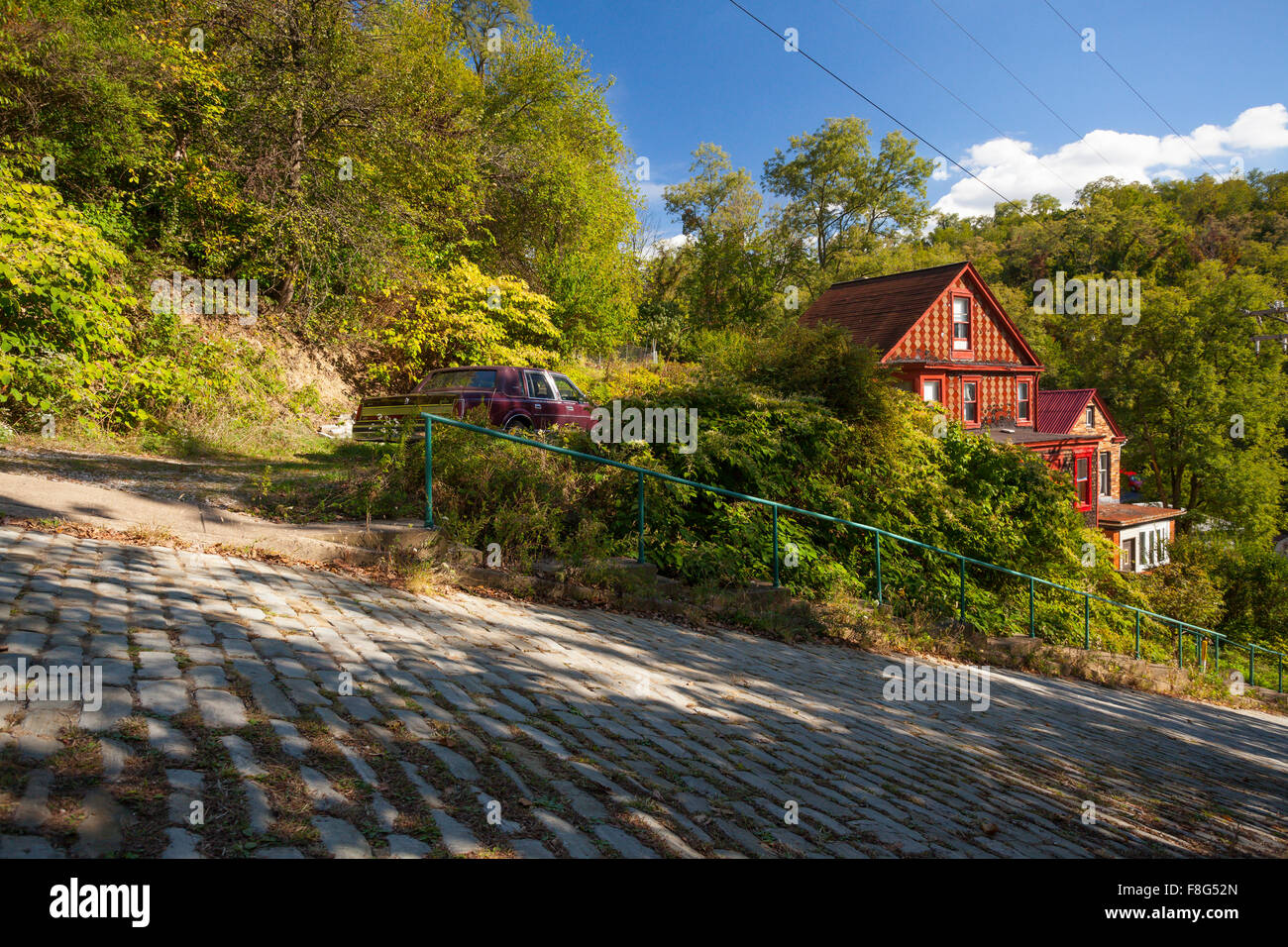 Canton Avenue in the Beechview Neighbourhood of Pittsburgh ...