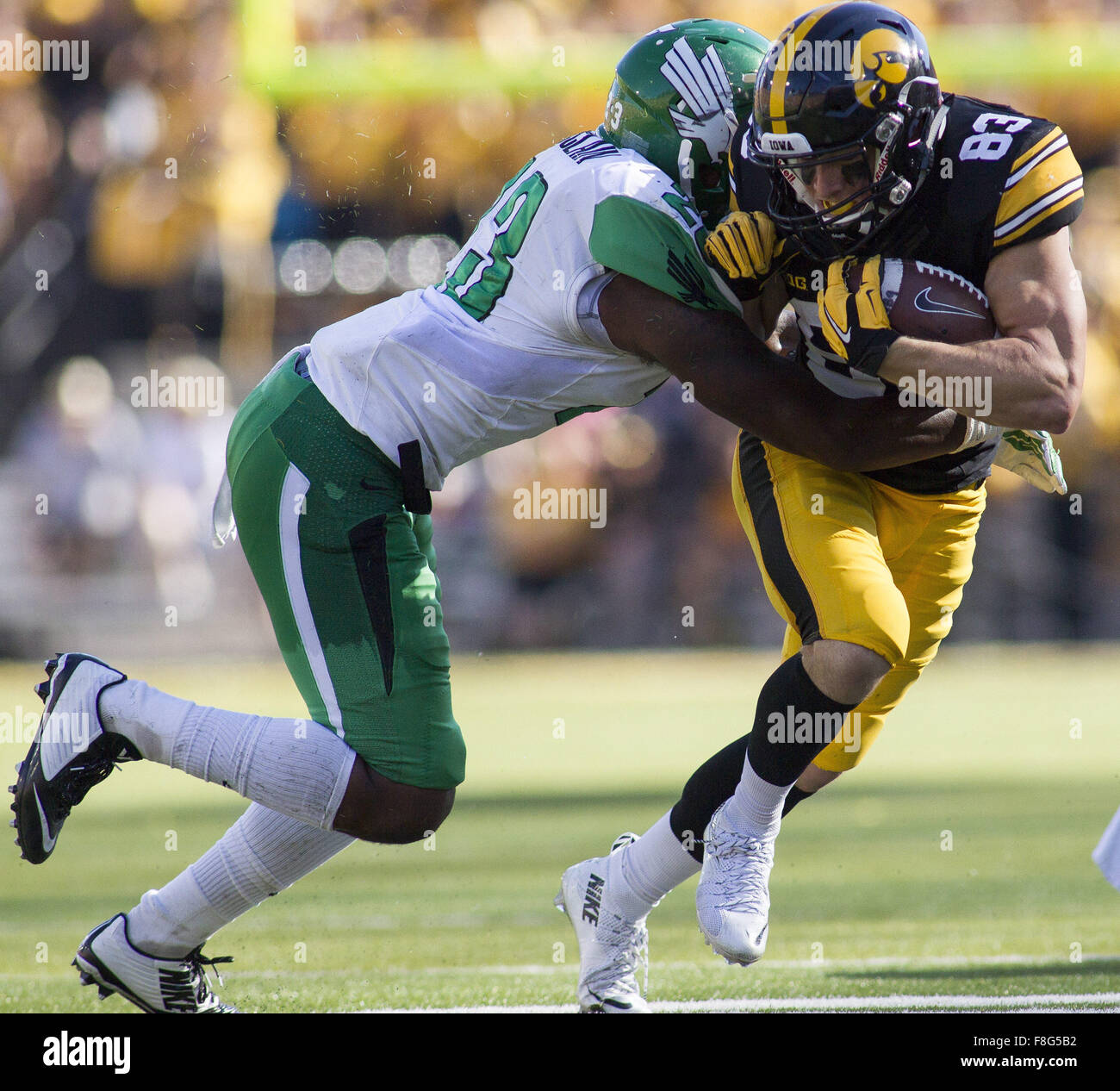Iowa City, Iowa, USA. 26th Sep, 2015. Iowa Hawkeyes wide receiver Riley ...