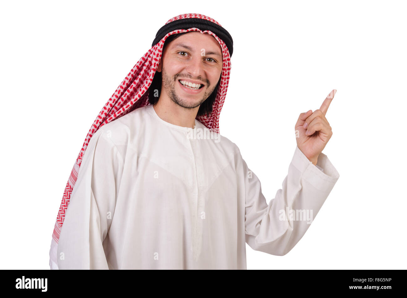 Arab man in diversity concept Stock Photo - Alamy
