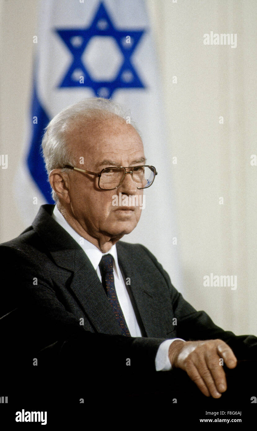 Washington, DC., USA 16th May, 1994 Israeli Prime Minister Yitzhak ...