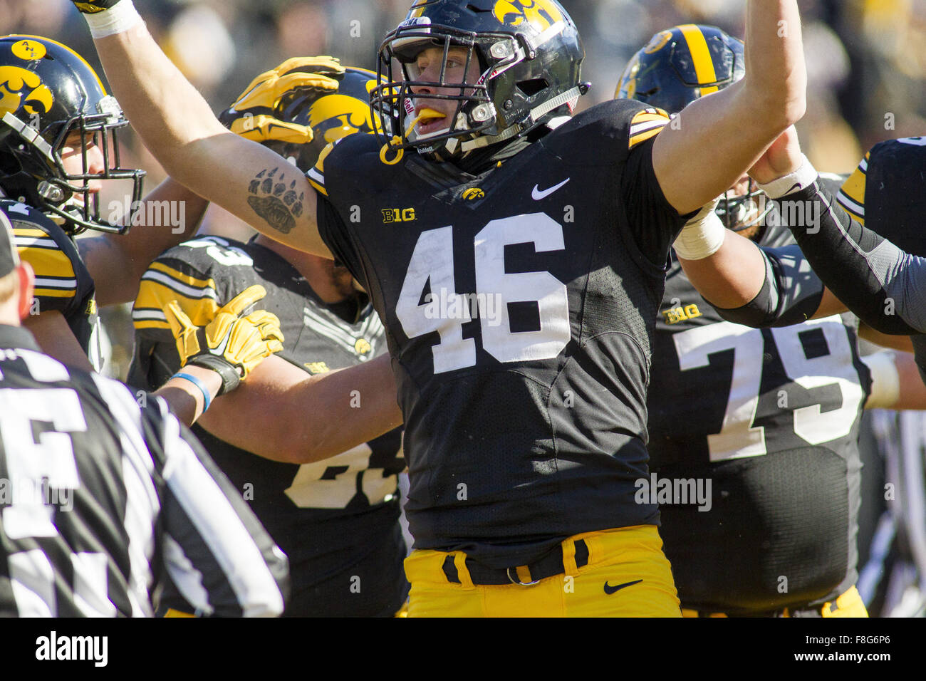 George kittle iowa hi-res stock photography and images - Alamy