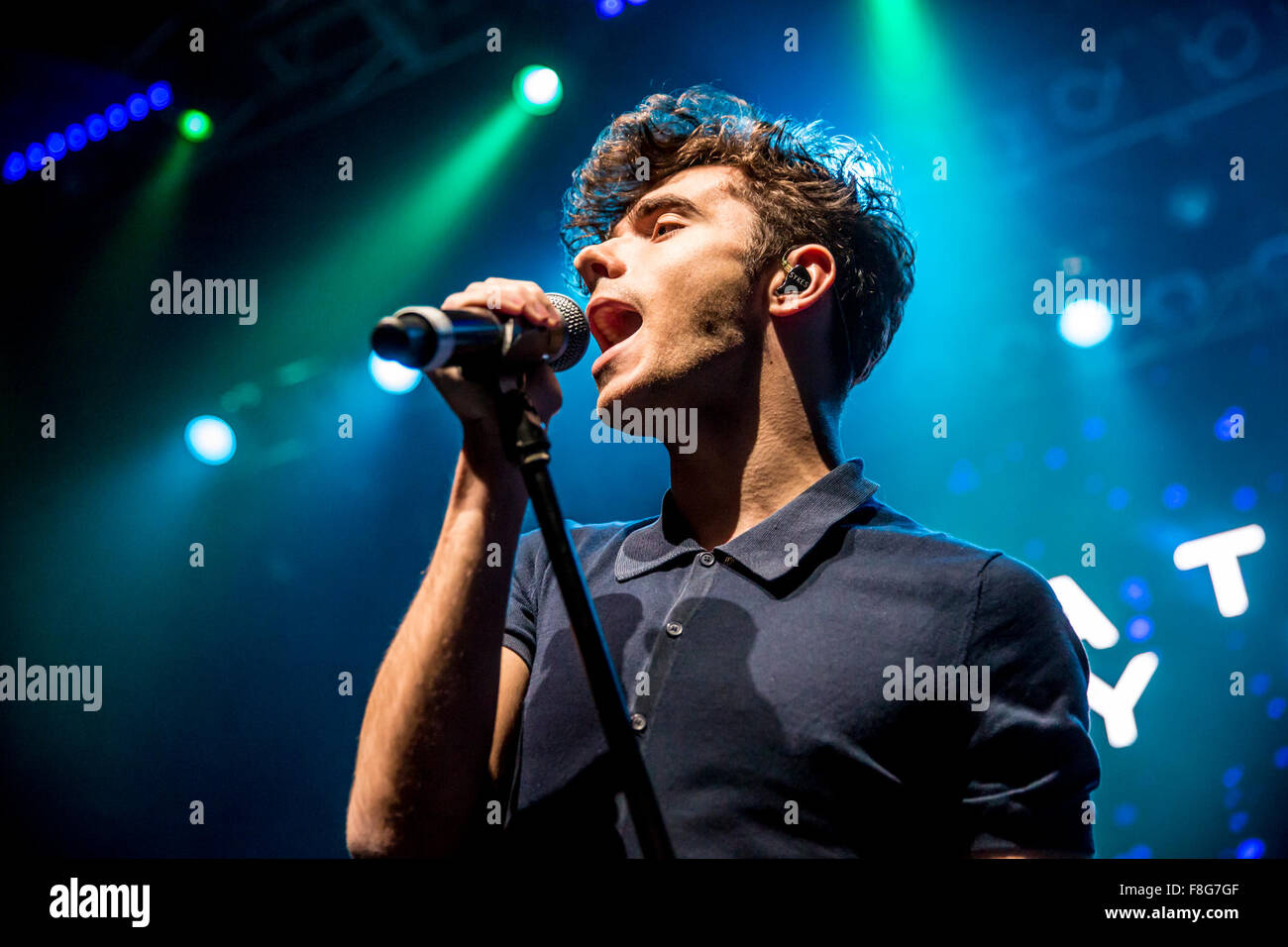 Detroit, Michigan, USA. 8th Dec, 2015. NATHAN SYKES performs on Amp ...