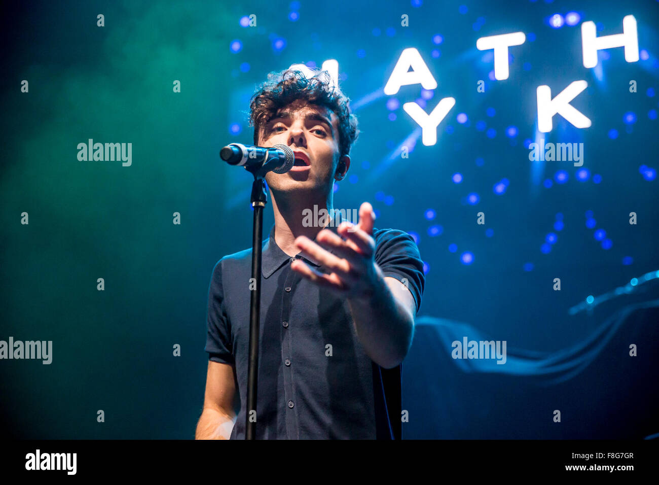 Detroit, Michigan, USA. 8th Dec, 2015. NATHAN SYKES performs on Amp ...