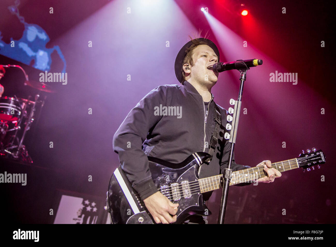 Detroit, Michigan, USA. 8th Dec, 2015. PATRICK STUMP of FALL OUT BOY ...