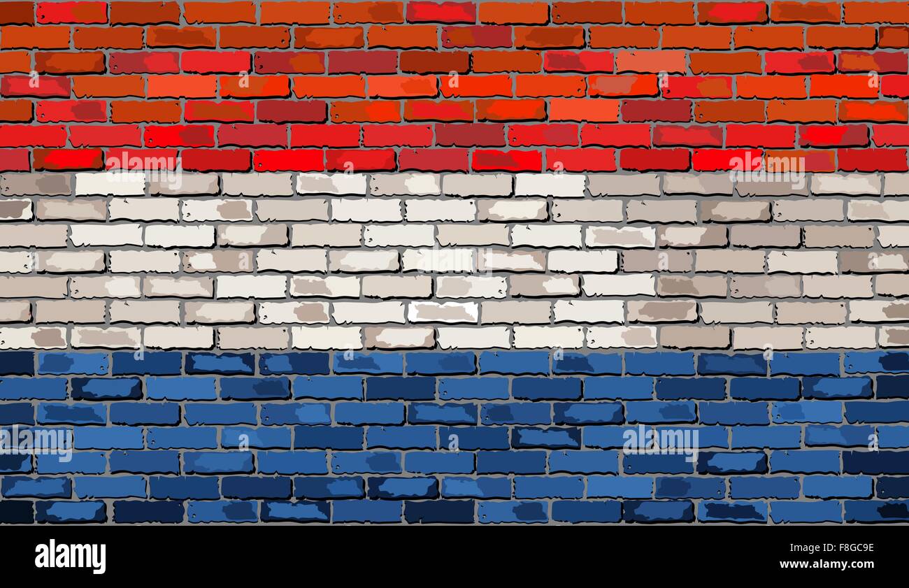 Flag netherlands background Stock Vector Images - Alamy