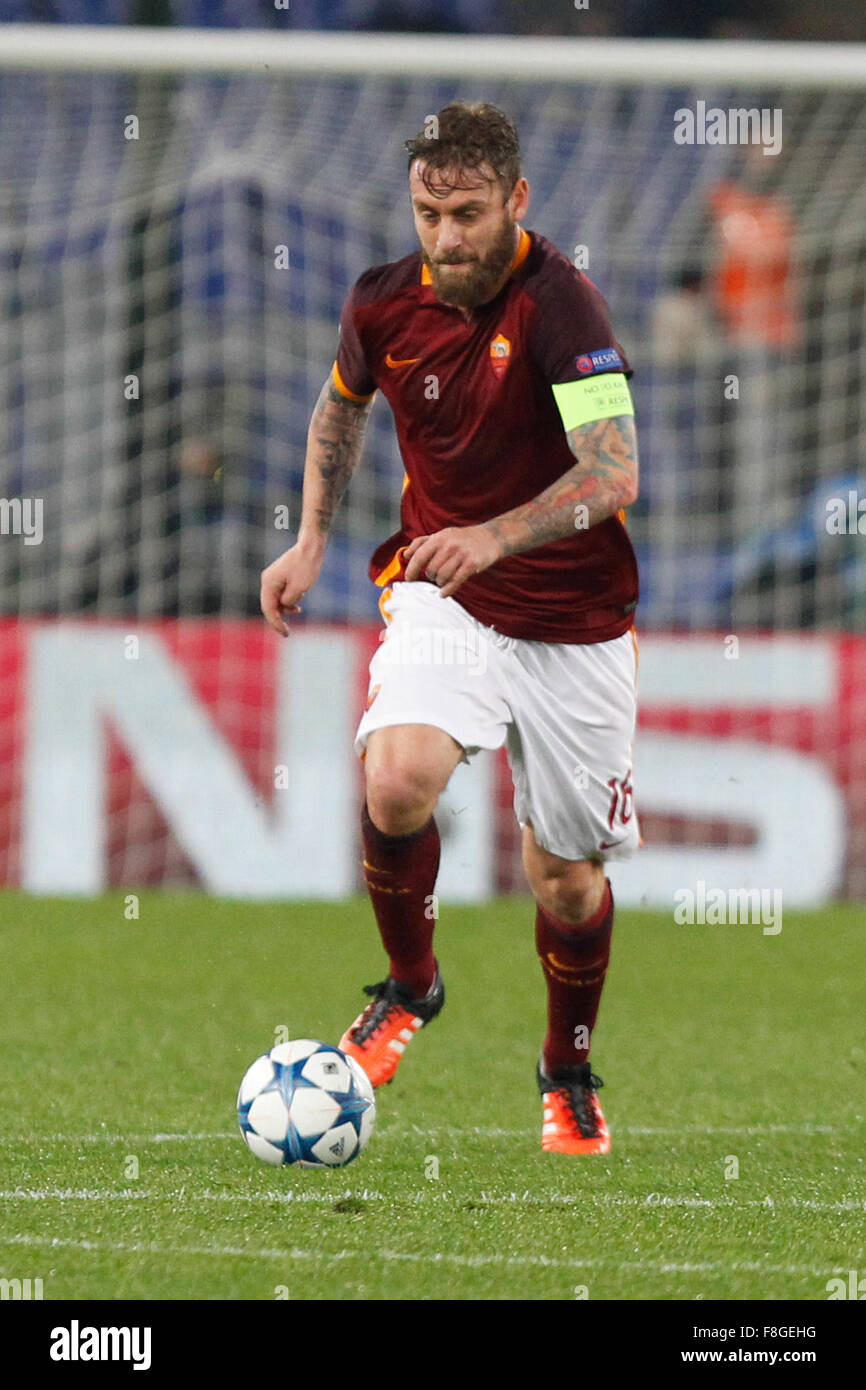 Stadio Olimpico, Rome, Italy. 09th Dec, 2015. Champions League. Roma ...