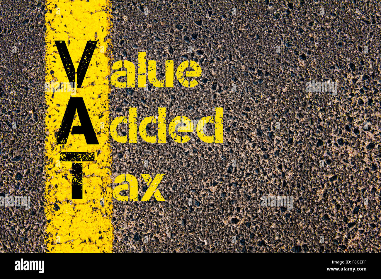 Vat written hi-res stock photography and images - Alamy