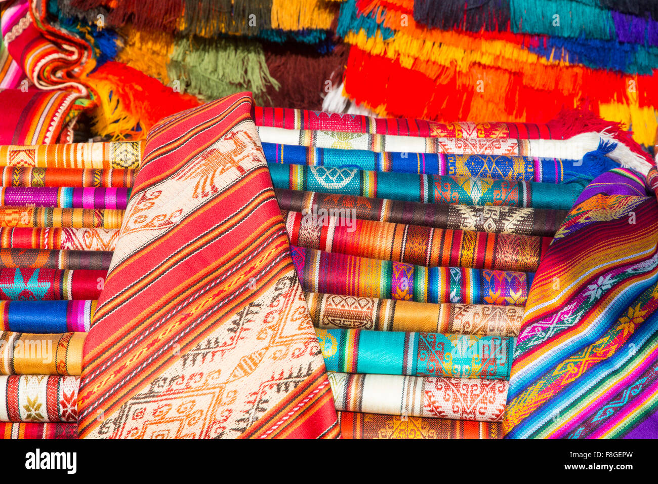 Otavalo textiles hi-res stock photography and images - Alamy